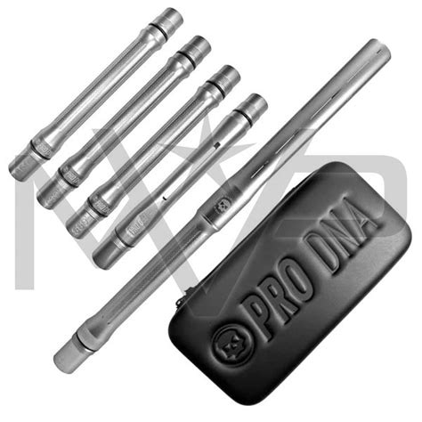 Infamous Pro Dna Silencio Barrel Kit Dust Silver Autococker