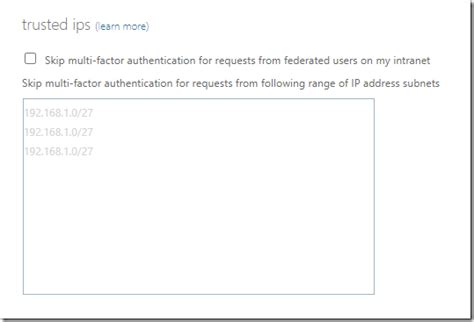 todo move from mfa trusted ips to conditional access named locations