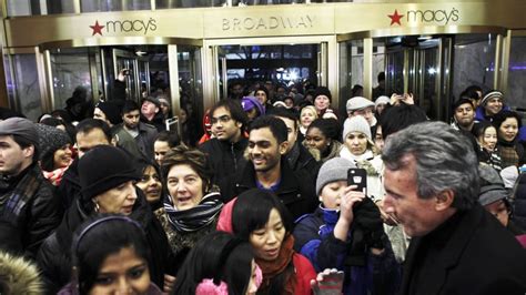 Black Friday Violence Begins