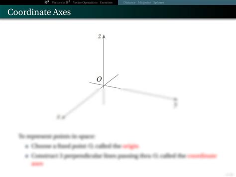 SOLUTION Cartesian Space And Introduction To Vectors Handout Studypool