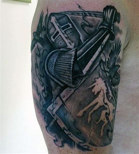 75 Tatuajes De Caballeros Y Nobles Con El Significado