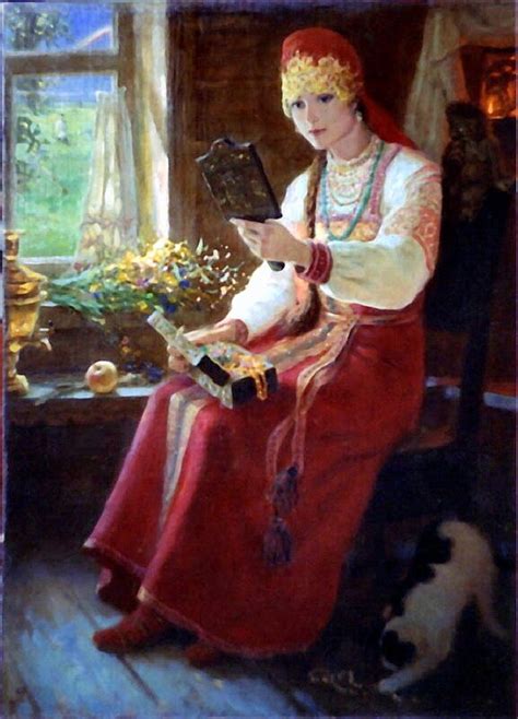 Русские красавицы глазами художников Kolybanov — Livejournal