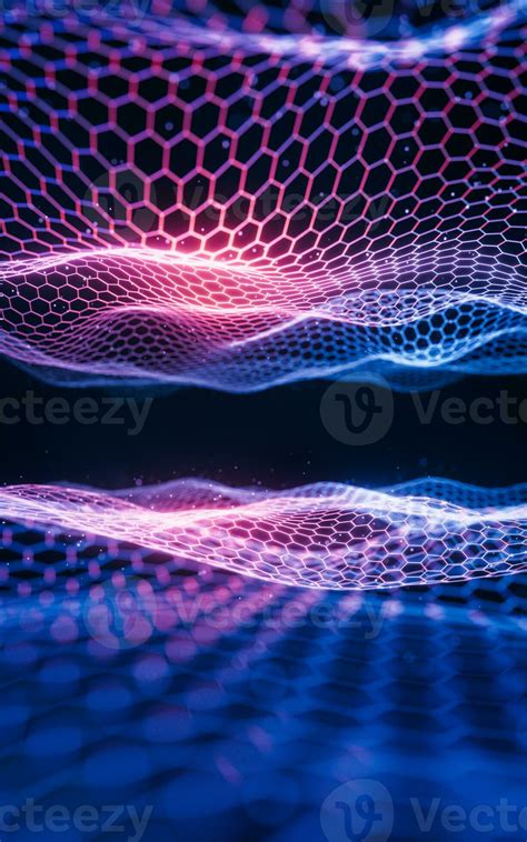 Digital Hexagonal Graphic Background 3d Rendering 27761925 Stock
