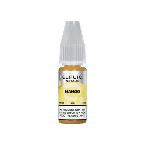 Mango Elfliq E Liquid By Elf Bar 4 For £9 99