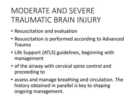 Tbi Definion And Their Types Well Explained Ppt