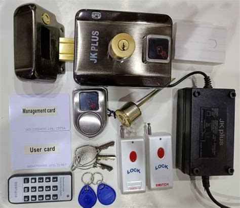 Jkplus Motorized Rfid Card With Remote Door Lock Stainless Steel At ₹ 3000piece In New Delhi