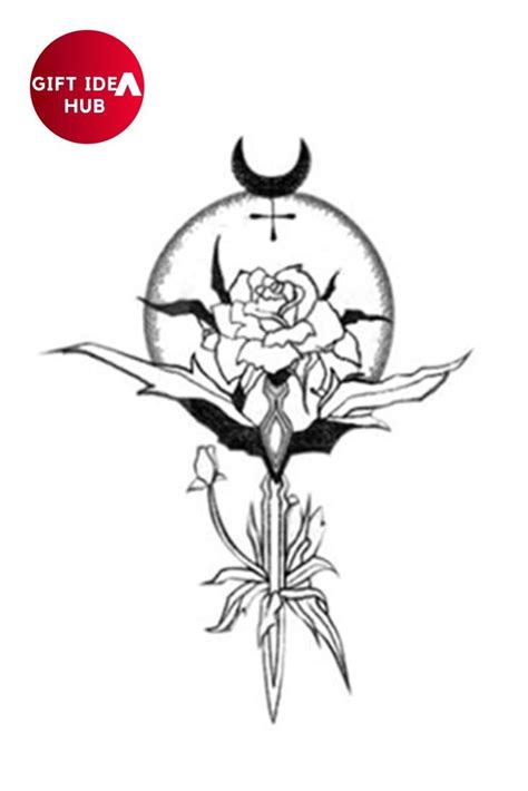 Cosplay Tattoo Lady Dimitrescu Daughter Cosplay Temporary Sticker Waterproof Tattoos For