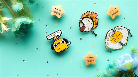 Mood Pin Collection Tealteacup Llc