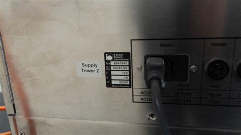 Sartorius Biostat B Dcu Fermenter Supply Tower