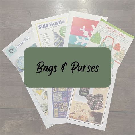 Patterns Bags And Purses Loris Country Cottage