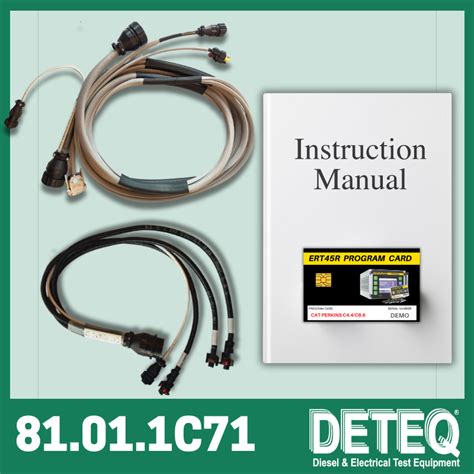 Ert45r Programming Kit For Caterpillar C6 6 And C4 4 Common Rail Pumps Injectionpower Srl