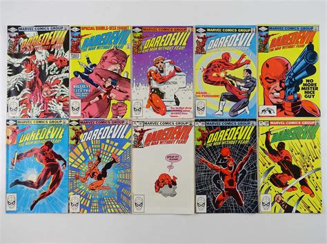 Lot 106 Daredevil 180 181 182 183 184 185 186