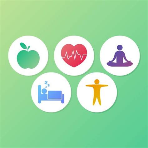 Health And Wellness Symbols