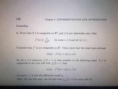 Solved Chapter Differentiation And Integration Chegg