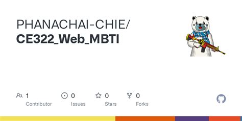 Github Phanachai Chie Ce Web Mbti