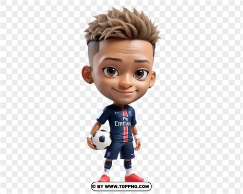 Neymar Jr Chibi Character Football Player Toppng
