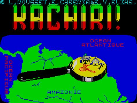 Kachiri 1984 Zx Spectrum Game