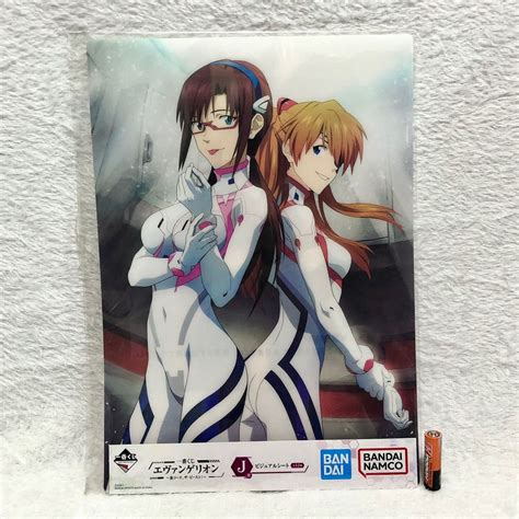 Neon Genesis Evangelion Visual Sheet Mari Makinami Illustrious Asuka
