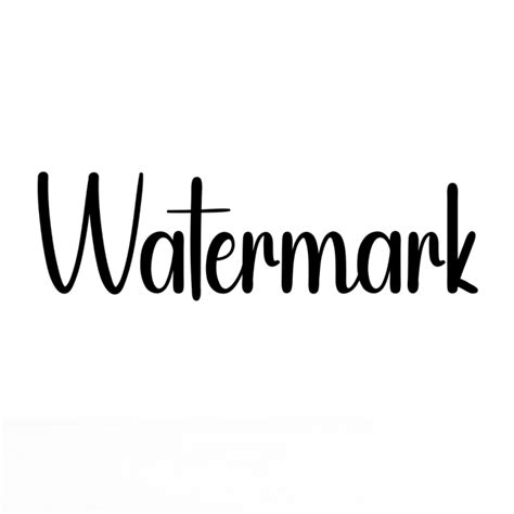 Watermark Fontd 1319458fontsilhouette Design Store