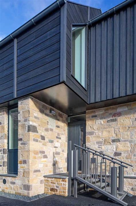 Black Timber Cladding Solutions Glenalmond Timber
