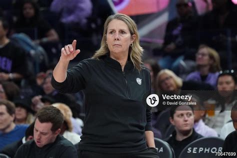 Minnesota Lynx Head Coach Cheryl Reeve Coaches Her Team Against The