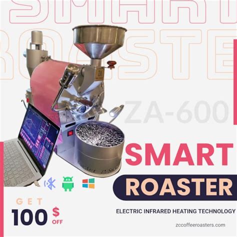 Smola 50g Hot Air Roaster Home Mini Micro Portable Sample Coffee