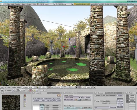 Idéias De Android Blender Game Engine Projeto Ruínas