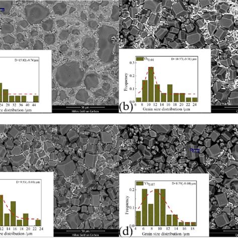 Sem Microstructure Of Cycto Ceramics Distribution Of Grain Size Is