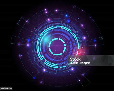 벡터 미래 Sci Fi 기술 패턴 개념 배경 일러스트 레이 션 0명에 대한 스톡 사진 및 기타 이미지 0명 개념과 주제 그래픽 사용자 인터페이스 Istock