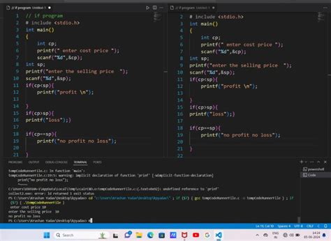 C Vscode Krashan Yadav