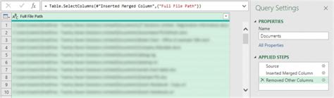 List Files In A Folder Subfolders With Power Query