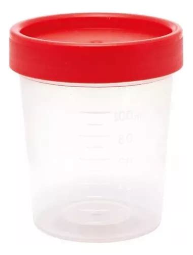 Vaso Para Toma De Muestra Frasco Estéril De 100ml 20pz Meses Sin
