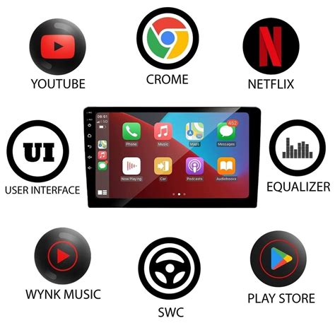 Car Stereo Touch Screen Android Player 2gb Ram 32gb Rom Car Play Wireless And Android Auto At