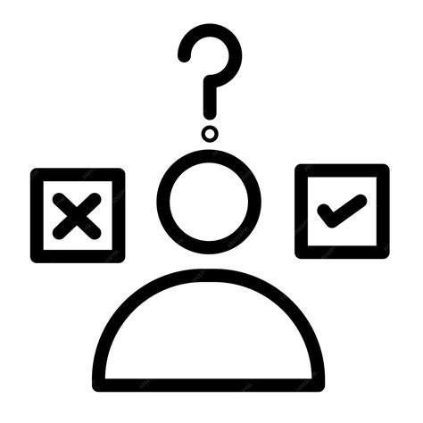Premium Vector Decision Making Vector Illustration