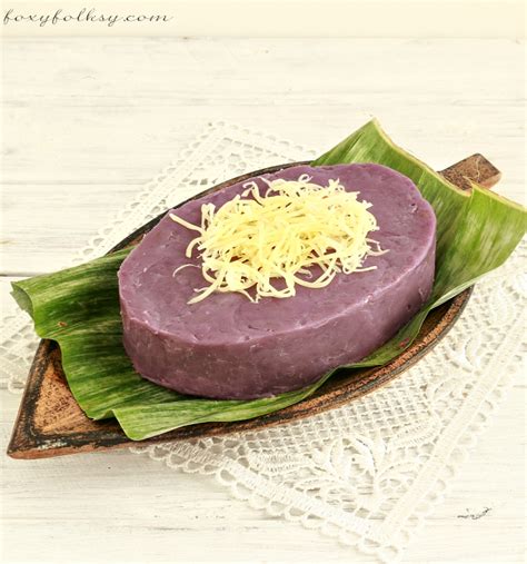 Ube Halaya Recipe Purple Yam Jam Foxy Folksy