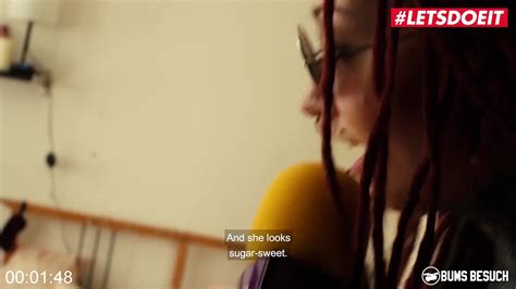 094 Letsdoeit German Teen Wakes Up Her Roommate To Fuck Her With The