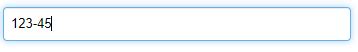 Configurable Text Input