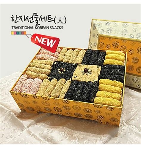 강릉은정한과 한지선물세트 대 명절 선물 수제한과 상세설명 참고 티몬