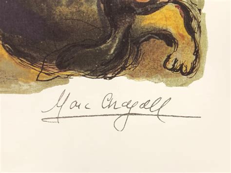 Lot Marc Chagall Exodus Offset Lithograph