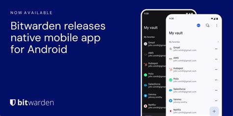 Bitwarden Releases Native Android App Alternativeto
