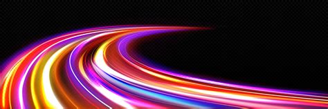 Abstract Colorful Speed Background With Lines Vector Image