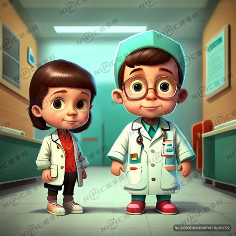 Ai创作图儿童医院卡通人物 昵图网