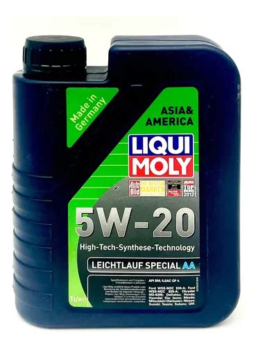 Aceite Motor Liqui Moly 5w20 Leichtlauf Special Aa 1 Litro