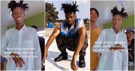 Kwesi Arthur Ghanaian Man Who Looks Like The Rapper Sparks Reactions Yen Com Gh