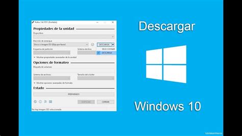 Crear Usb Booteable De Windows Con Rufus Youtube