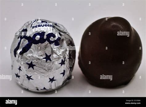January 1st 2025 Florence Italy Baci Perugina Chocolate With