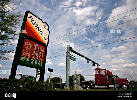 The Price Of Diesel Hit 384 At The Flying J Truck Stop Along Sr 579