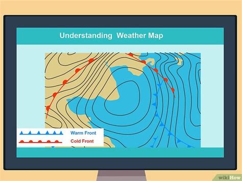 How To Read A Weather Map With Pictures Weather Map Weather Weather Unit
