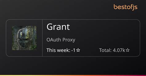 Best Of Js • Grant
