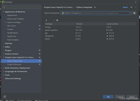 Opencvpython和python版本对应 Python39对应的opencv版本blueice的技术博客51cto博客